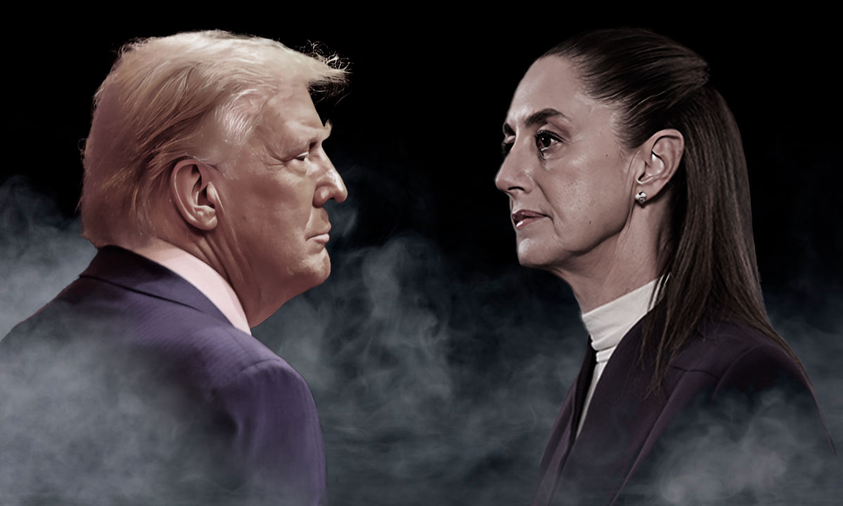 Las amenazas arancelarias de Trump fortalecieron a Sheinbaum - Tiempo ...